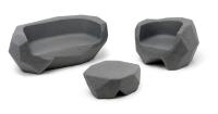 China plastic sofa mold, plastic stool mold, rotational sofa mold for sale