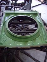China Aluminum Casting Round Mirror Pannel Rotational Molding Mould for sale