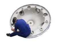China high quality plastic playground equipment rotational molding aluminum mold for sale