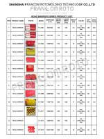 China rotomolding road barrier for sale