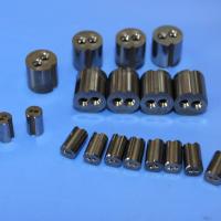 China Tungsten Carbide Twin Hole Nozzle for 1000μm Tin-Ball Laser Welding | 86-93 HRA Hardness for sale