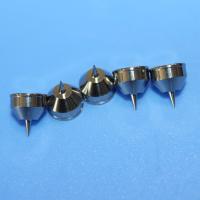 China High Accuracy Tungsten Carbide Glue Gun Nozzle Tip YL10.2 Grade 0.2mm Inner Diameter for sale