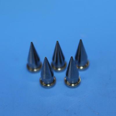 China 0.28mm Tungsten Carbide Glue Dispenser Nozzle with 0.15mm Micro Hole for High Precision Industrial Applications for sale