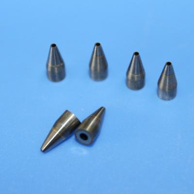 China 0.85mm Tungsten Carbide Laser Soldering Nozzle - 89.5-93 HRA Hardness, 3200-4500 MPa Strength for sale