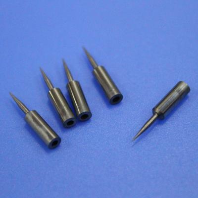 China Tungsten Carbide Suction Nozzle φ0.02mm for Solid Crystal Machine - 17.5mm Length Precision Component for sale