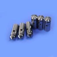 China Threaded Tungsten Carbide Nozzle for High Precision Dispensing with 89.5-93 HRA Hardness and ±0.002mm Tolerance for sale