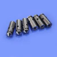 China Threaded Tungsten Carbide Nozzle for High Precision Dispensing with 89.5-93 HRA Hardness and ±0.002mm Tolerance for sale