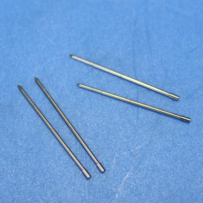 China Submicron Precision Tungsten Carbide Locating Pins Φ0.2mm x 23.5mm High Hardness Wear Resistance for sale
