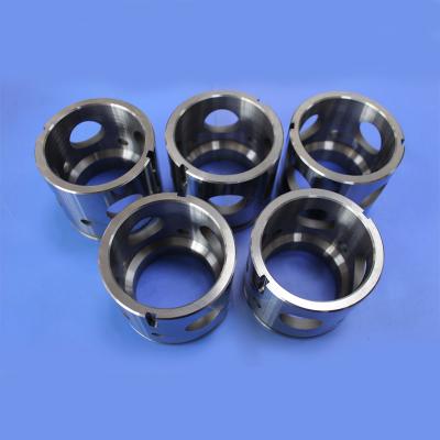 China Tungsten Carbide Bushing for Oil Drilling Equipment High Hardness Corrosion Resistant Customizable Size for sale