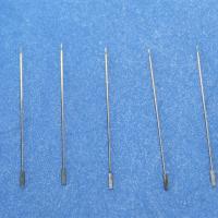 China Tungsten Carbide Insert Pins for Dynamic Molds with φ0.129±0.001 Precision and 0.002 Concentricity for sale
