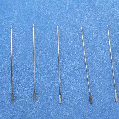 China Tungsten Carbide Insert Pins for Dynamic Molds with φ0.129±0.001 Precision and 0.002 Concentricity for sale