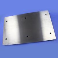 China Hard Alloy Tungsten Steel Sheet 200x125x12mm with 6 Holes for 3D Glass Heating Plates and Industrial Tooling for sale