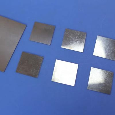 China High Strength Tungsten Carbide Thin Plate 0.4mm x 30mm x 50mm for Industrial Cutting Tools and Wear Parts for sale