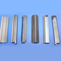 China Non-Standard Cemented Carbide Shear Punch Tool Wear Strips with ±0.002mm Precision and φ1.2/φ2 Air Holes for sale