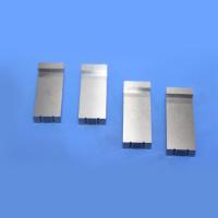 China Tungsten Carbide Square Bar Mold Slide Insert with ±0.0005 Tolerance and μ-Level Precision for Industrial Applications for sale