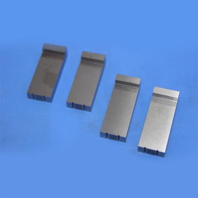 China Tungsten Carbide Square Bar Mold Slide Insert with ±0.0005 Tolerance and μ-Level Precision for Industrial Applications for sale