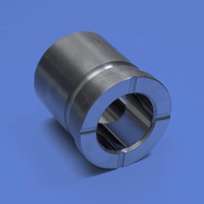 China Tungsten Carbide Bushings Φ52×Φ32×55mm with ±0.001mm Precision for Petroleum Machinery Wear Parts for sale