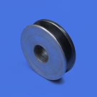 China Wear Resistant Tungsten Carbide Wire Guide Pulleys and Rollers with ±0.001mm Tolerance and Step-Cone Design for sale