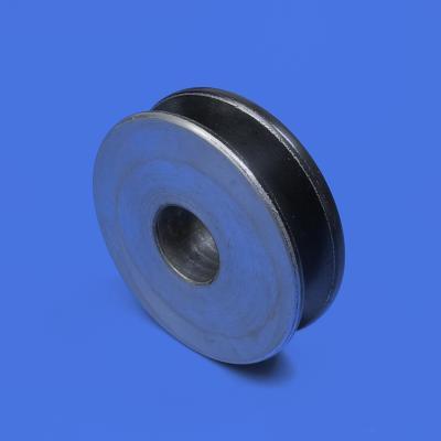 China Wear Resistant Tungsten Carbide Wire Guide Pulleys and Rollers with ±0.001mm Tolerance and Step-Cone Design for sale