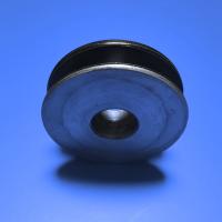 China Wear Resistant Tungsten Carbide Wire Guide Pulleys and Rollers with ±0.001mm Tolerance and Step-Cone Design for sale