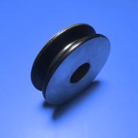 China Wear Resistant Tungsten Carbide Wire Guide Pulleys and Rollers with ±0.001mm Tolerance and Step-Cone Design for sale