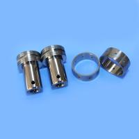 China High Precision Tungsten Steel Valve Core & Sleeve Set with 0.003-0.005mm Clearance Fit and HRA 86-93 Hardness for sale