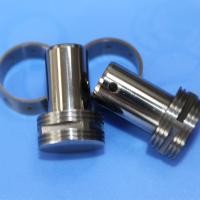 China High Precision Tungsten Steel Valve Core & Sleeve Set with 0.003-0.005mm Clearance Fit and HRA 86-93 Hardness for sale
