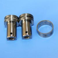 China High Precision Tungsten Steel Valve Core & Sleeve Set with 0.003-0.005mm Clearance Fit and HRA 86-93 Hardness for sale