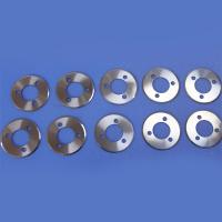 China Customized Precision Tungsten Steel Blade Round Shape High Hardness 0.6um Subfine Grain for sale