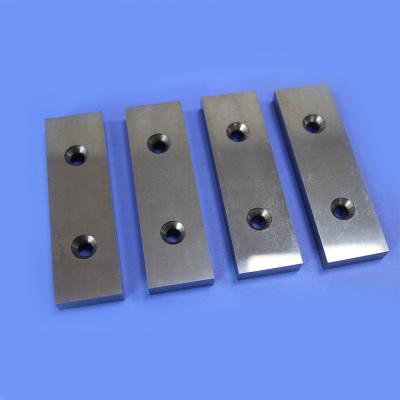 China Tungsten Carbide Granulator Blades High Strength Wear Resistant 80mm Cutting Edge for sale