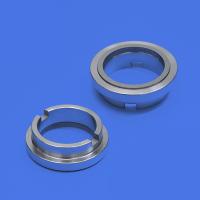 China Cemented Carbide Inserted Tungsten Steel Dynamic and Static Pump Seal Rings for sale