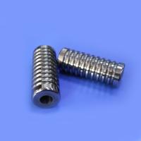 China Tungsten Carbide Mold Insert 10 Chamfers Arc R-Corner Φ23xΦ10x60mm Precision Custom for sale