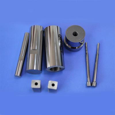 China Custom Carbide Mold Punch Head & Tungsten Carbide Lower Die Insert - 89.5-93 HRA Hardness, 4700 MPa Strength for sale