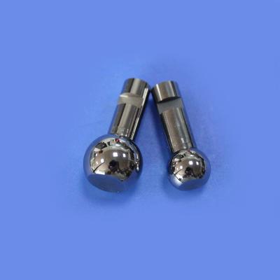 China Ultimate Wear-Resistant Tungsten Carbide Ball Head Valve Stem with 89.5-93 HRA Hardness and 4700 MPa Compressive Strength for sale