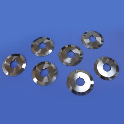 China High Efficiency Three-Layer Blade Tungsten Carbide Tobacco Leaf Disc Cuttter for sale