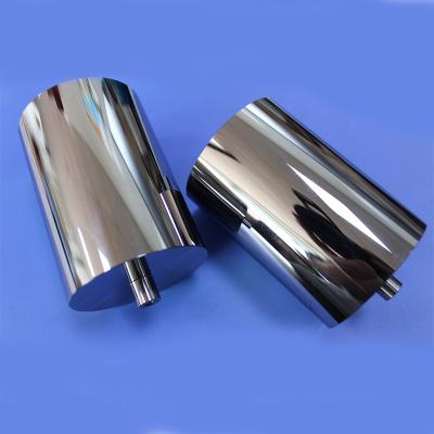 China Custom High Precision Tungsten Carbide Mill Rolls φ60×2-φ10-10×2-0.2×45°×105 with Ra0.1 Surface Finish for sale