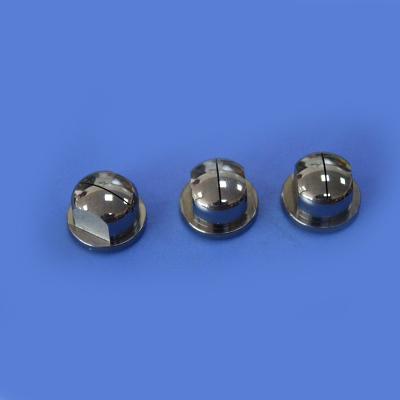 China Tungsten Carbide Flat Spray Nozzles YG6-YN25 Grade Customized OEM for High Pressure Industrial Applications for sale