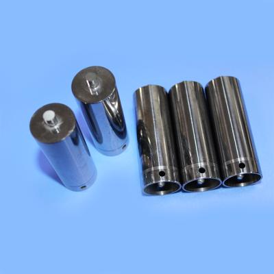 China Custom Tungsten Steel Piston Rod HRA89-92.9 Hardness 14.6g/cm3 Density Blind Hole for sale