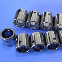 China Non-Magnetic WC-Ni Alloy Tungsten Carbide Sleeve with Precision Holes for MRI & Semiconductor Equipment for sale
