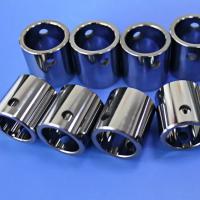 China Non-Magnetic WC-Ni Alloy Tungsten Carbide Sleeve with Precision Holes for MRI & Semiconductor Equipment for sale