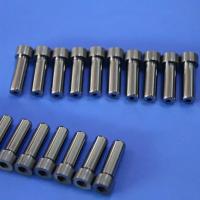 China Non-Magnetic Tungsten Carbide Nickel Alloy Pinpoint Gate Inserts 3-5x Longer Life Micron Taper Accuracy for sale