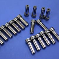 China Non-Magnetic Tungsten Carbide Nickel Alloy Pinpoint Gate Inserts 3-5x Longer Life Micron Taper Accuracy for sale