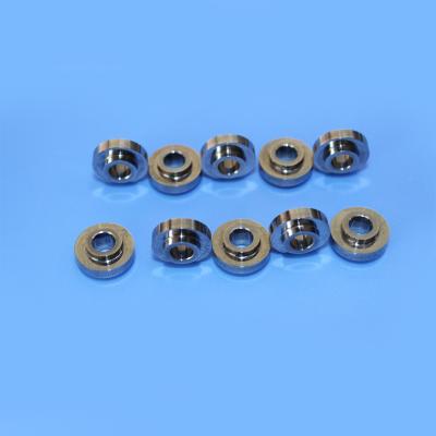 China Cemented Carbide Back-up Idler Wheel HRA 90 Wear Resistant Precision Ground for Edge Banding Machines for sale