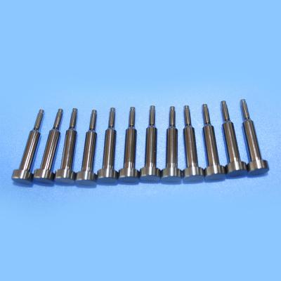 China Ultra-Fine Grain Tungsten Carbide Precision Punch 90.5 HRA Ra 0.05 μm Φ1.95 mm R0.2 mm for sale