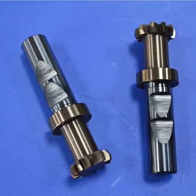 China Precision V-Cut & Chamfering Tungsten Carbide V-Groove Milling Cutter with Sub-Micron Grain Structure and Up to 1000°C Operating Temperature for sale