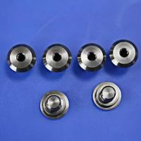 China Precision Tungsten Carbide Button with 5mm Bore M3 Thread and Flatness 0.05 for Tooling & Fixturing for sale