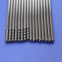 China 375mm Length Tungsten Carbide Valve Pin with Spherical Tip R1.5mm for High Wear Resistance in Hot Runner Systems for sale