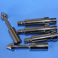 China Precision Ground Tungsten Carbide Shaft with Stepped Conical Tip for Valve & Positioning Systems for sale