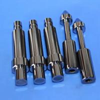 China Precision Ground Tungsten Carbide Shaft with Stepped Conical Tip for Valve & Positioning Systems for sale