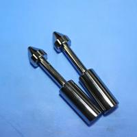 China Precision Ground Tungsten Carbide Shaft with Stepped Conical Tip for Valve & Positioning Systems for sale